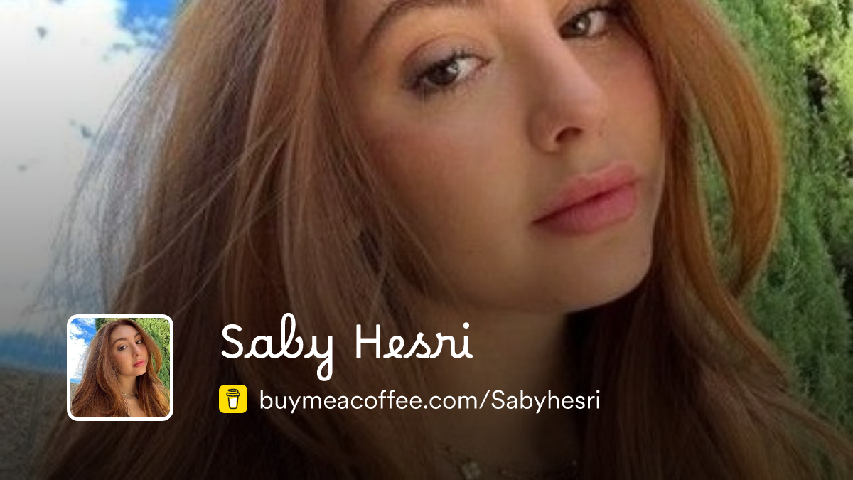 Saby Hesri - Buymeacoffee