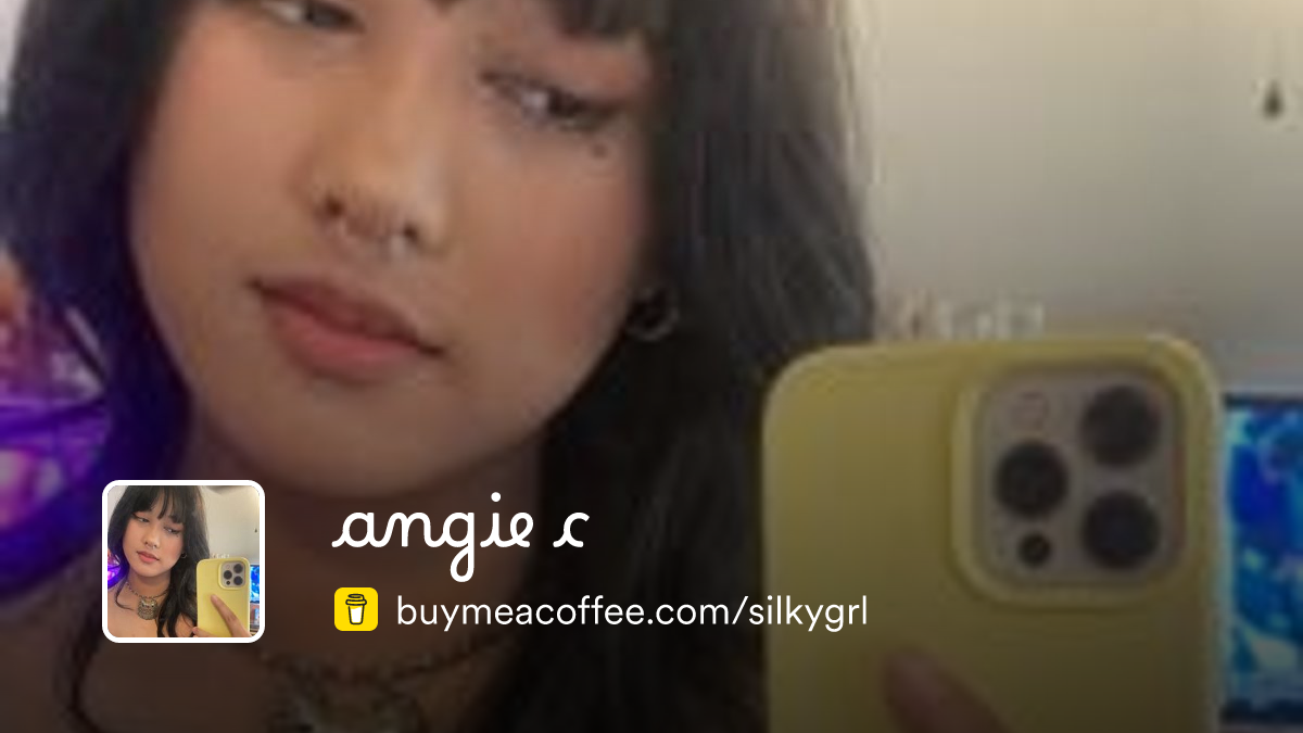 angie c - Buymeacoffee
