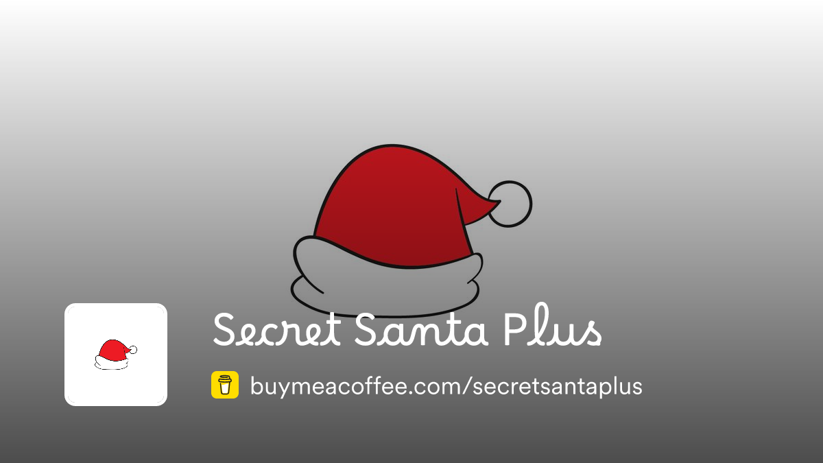 Secret Santa Plus - Buymeacoffee