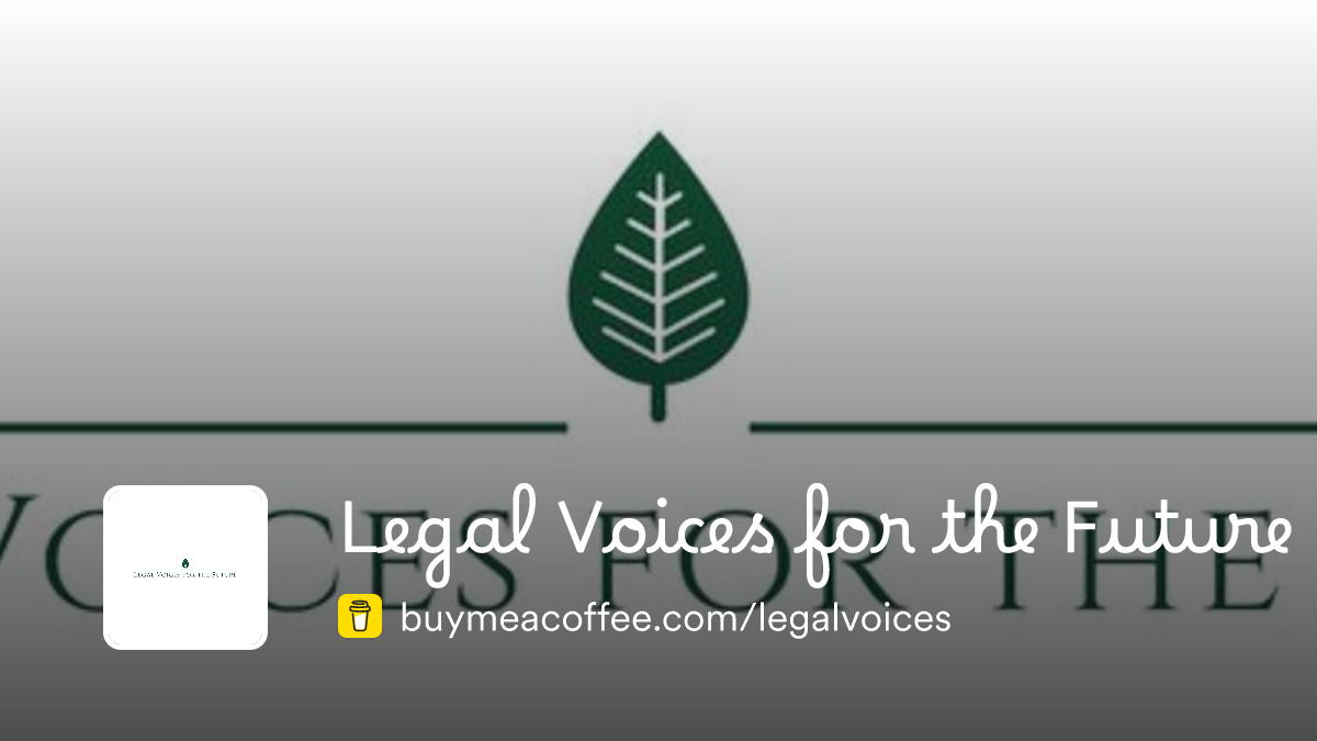 Membership | Legal Voices for the Future - Buymeacoffee