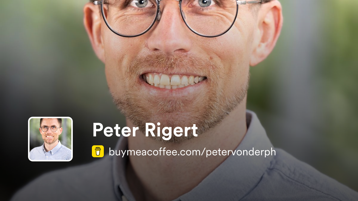 Peter Rigert - Buymeacoffee