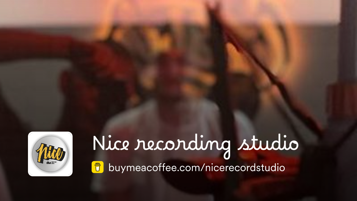 Gallery | Nice recording studio - Buymeacoffee