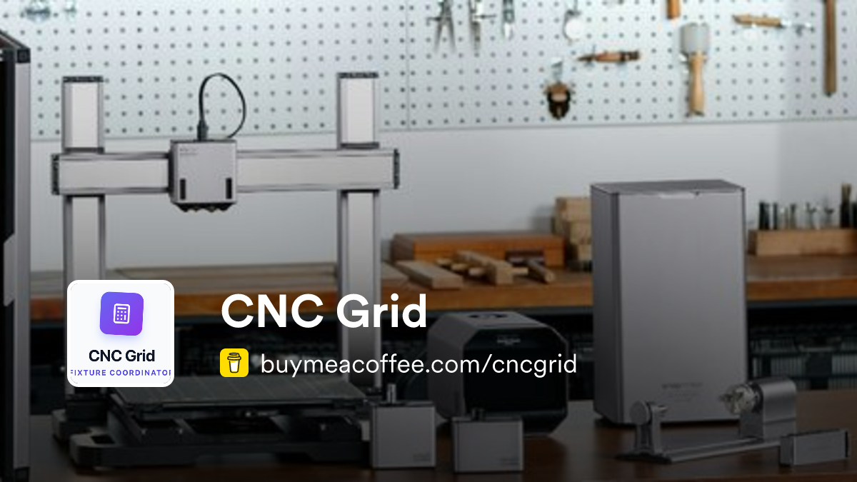 CNC Grid - Buymeacoffee