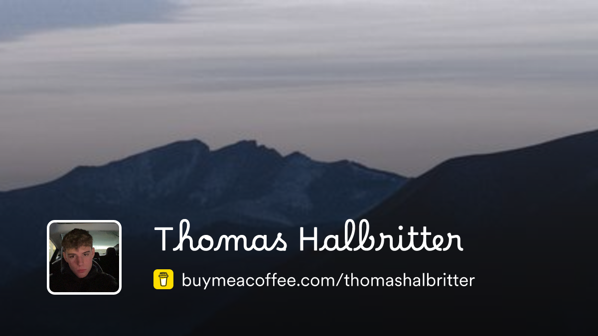Thomas Halbritter is building products in public. - Buymeacoffee
