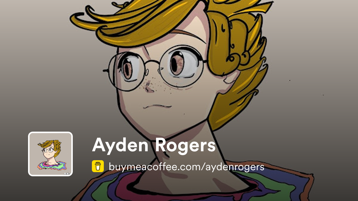 Ayden Rogers is Creating Music - Buymeacoffee