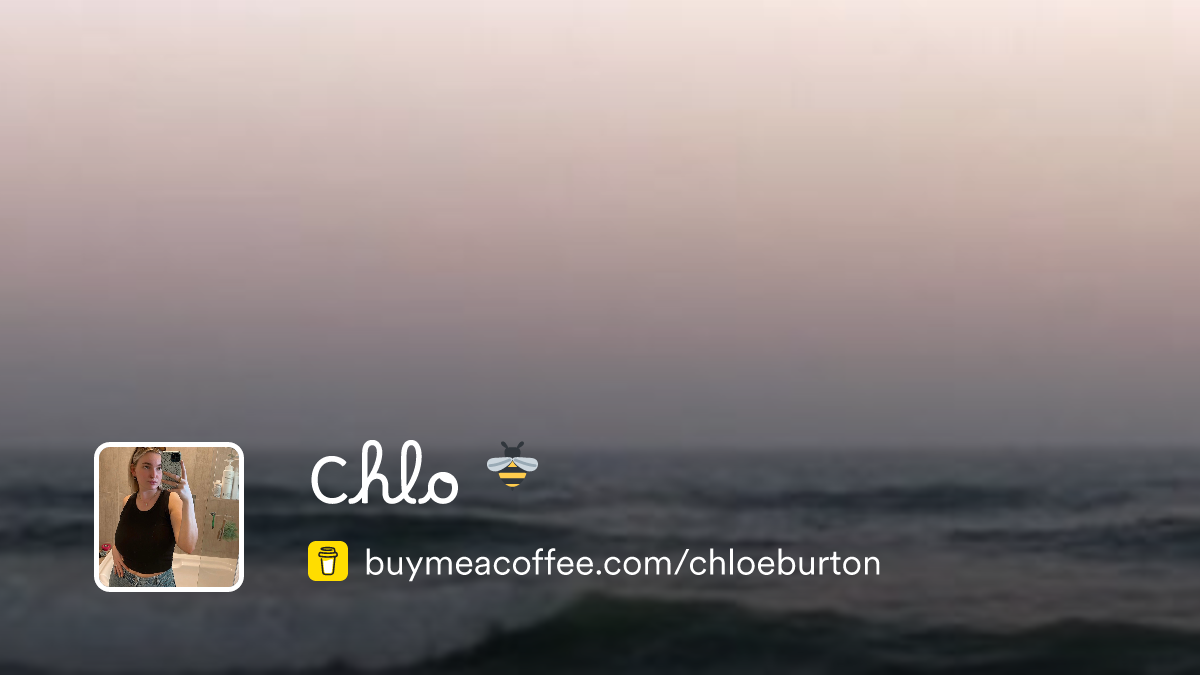 Chlo 🐝 - Buymeacoffee