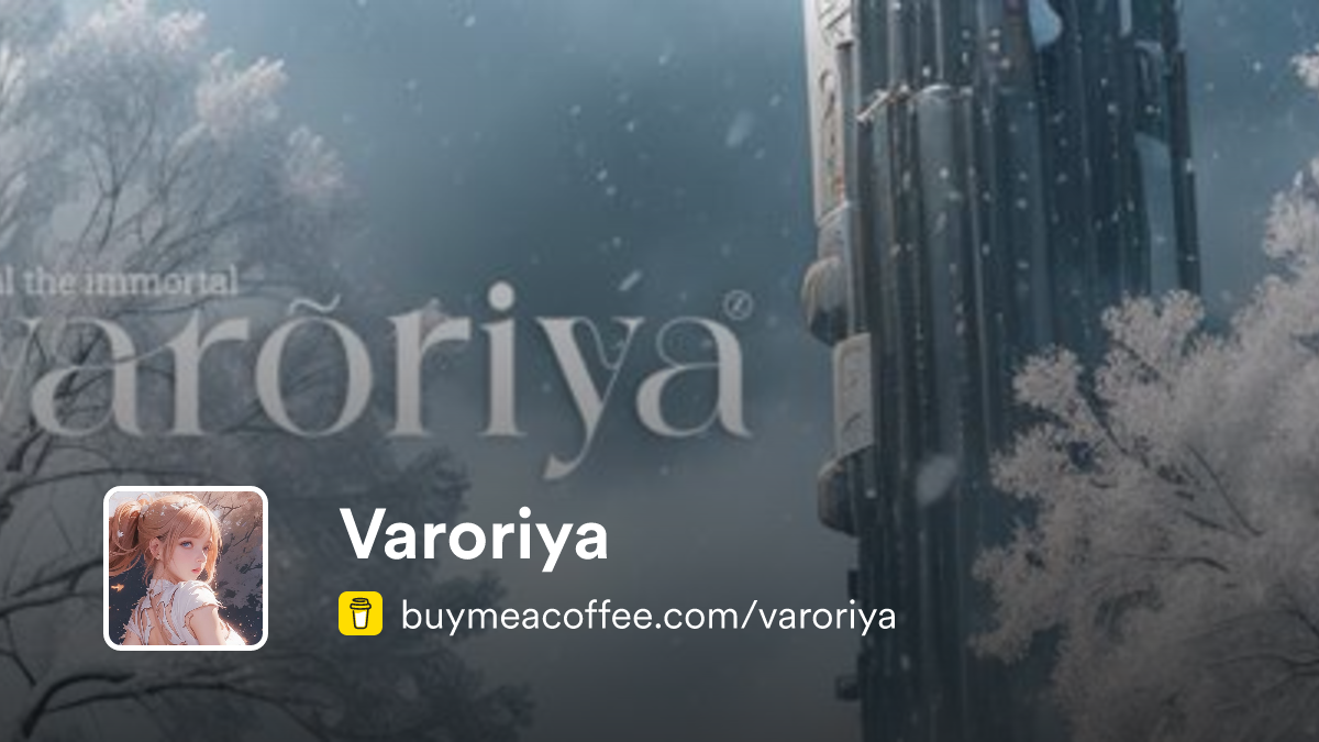 Varoriya is Creator - Buymeacoffee