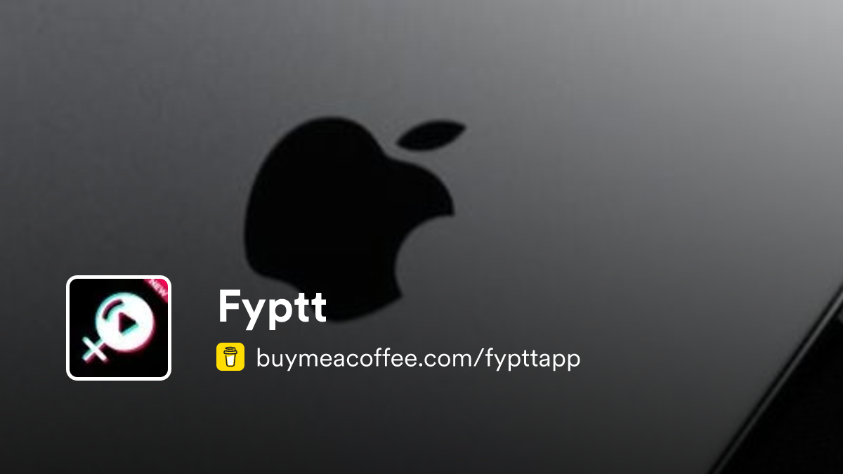 Fyptt is Building app for iOS - Buymeacoffee