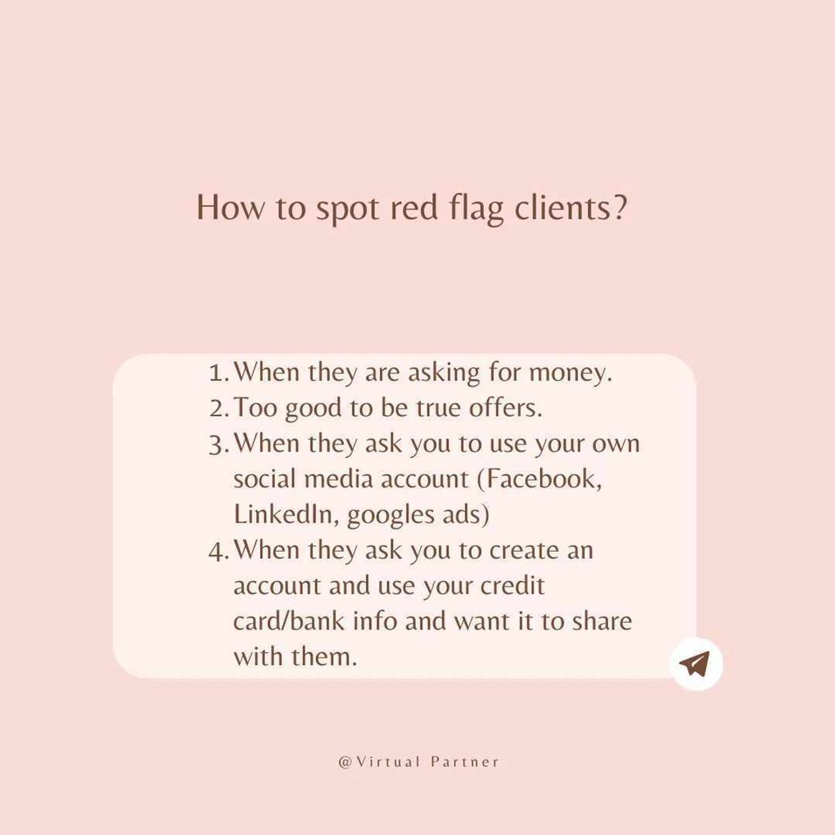 How to Spot Red-Flag Clients — Abegail Florendo - Buymeacoffee