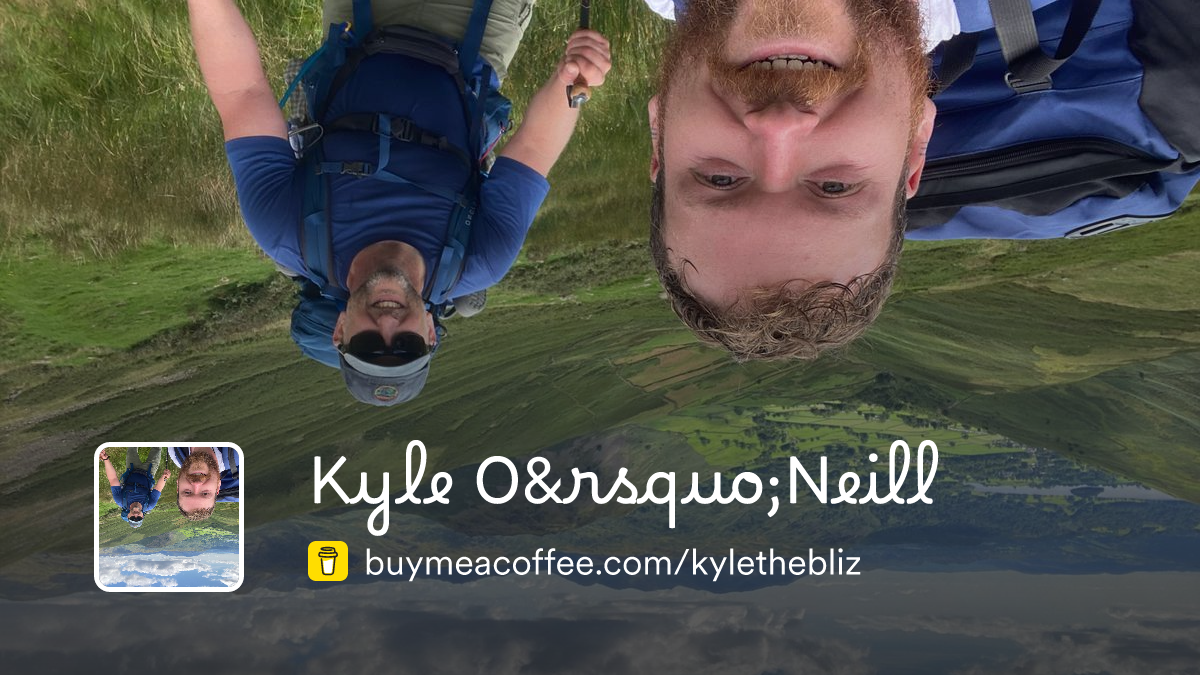Kyle O’Neill is Hiking vlog - Buymeacoffee
