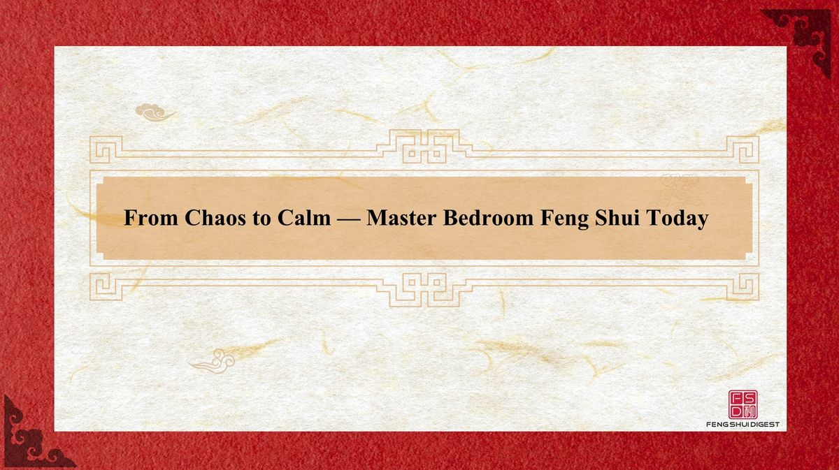 **Free exclusive insider guide: From Chaos to Calm — Master Bedroom ...