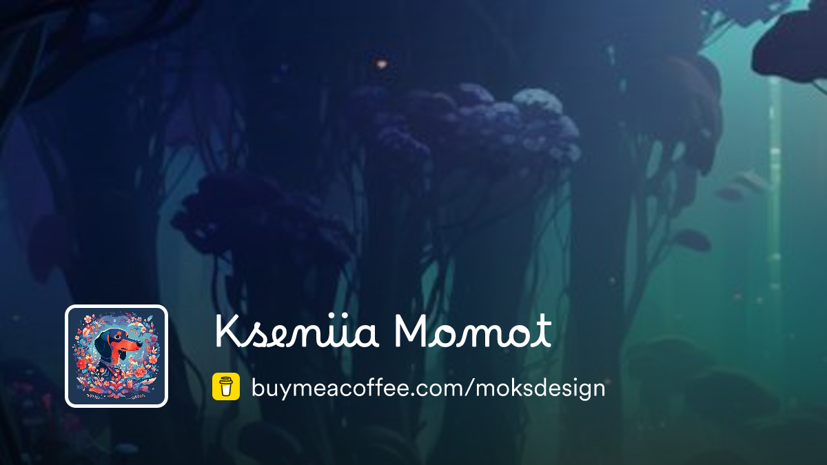 Kseniia Momot is Graphic&Promt designer - Buymeacoffee
