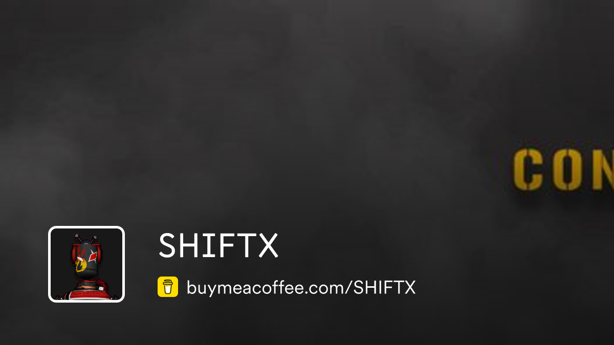 SHIFTX is about 3D modeling, drawings, logos, art concepts & video montages. - Buymeacoffee