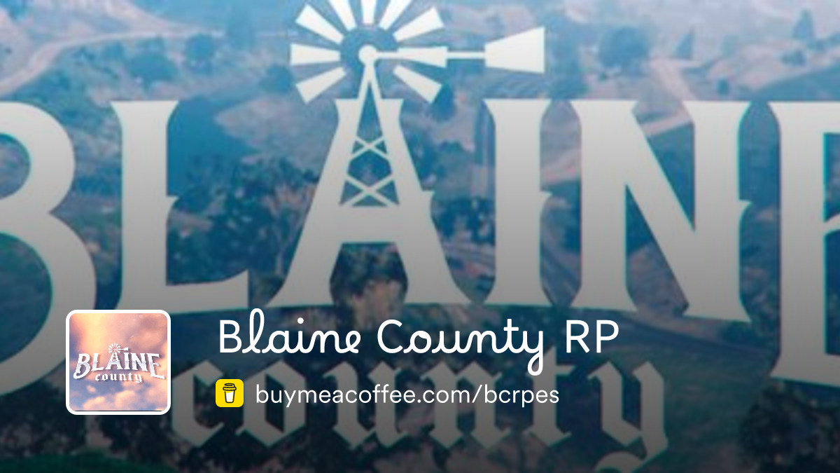 Blaine County RP is Comunidad de Roleplay - Buymeacoffee