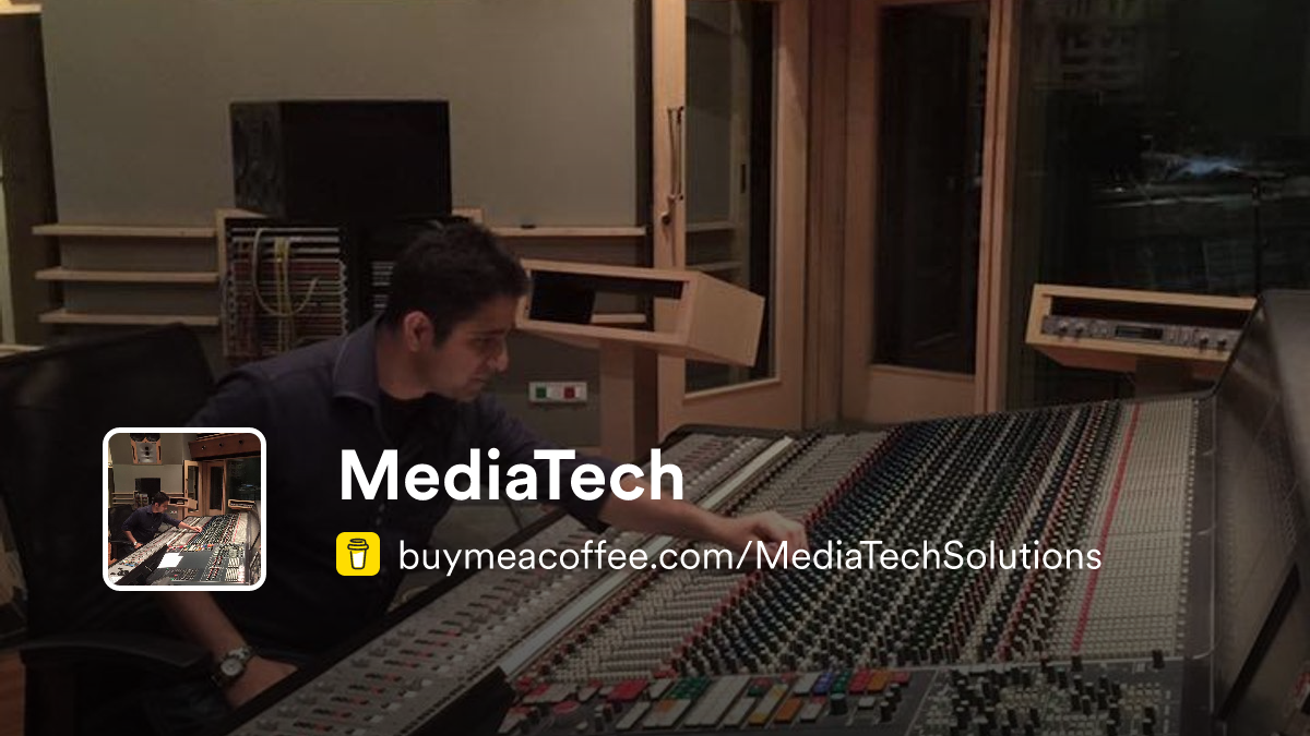MediaTech - Buymeacoffee