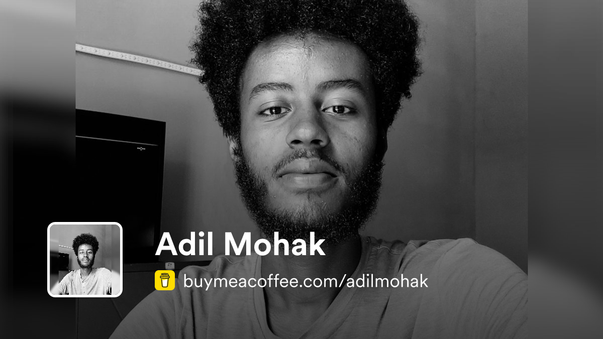 Adil Mohak is creating open source projects - Buymeacoffee