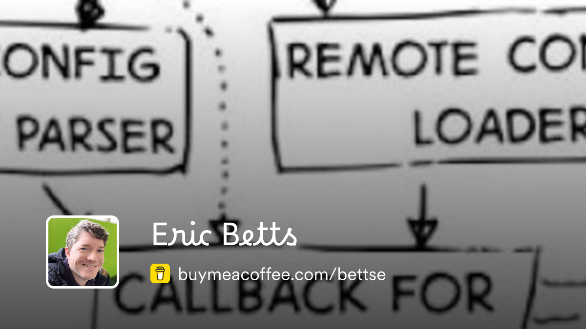Eric Betts is a Developer - Buymeacoffee