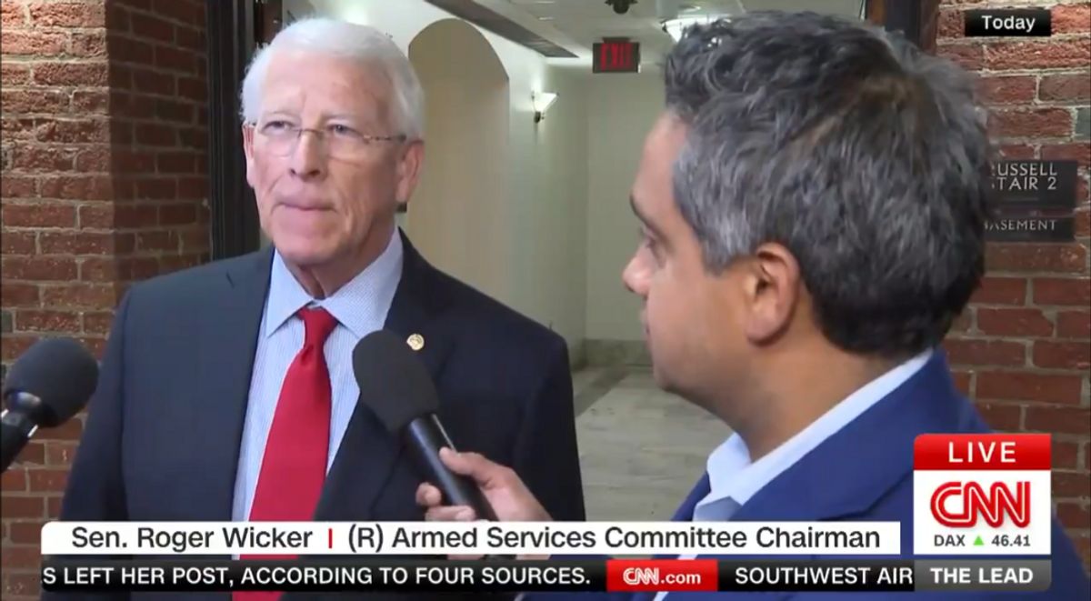 Roger Wicker (Républicain): "Poutine devrait être jugé et éventuellement exécuté " — Eric ...