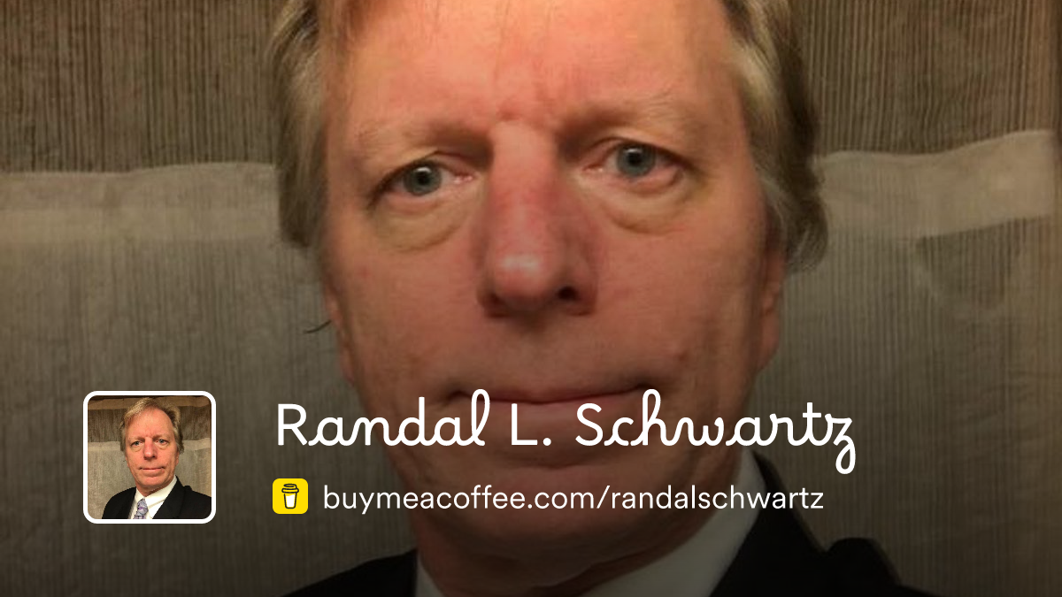 Randal L. Schwartz is helping people with Dart and Flutter and ...