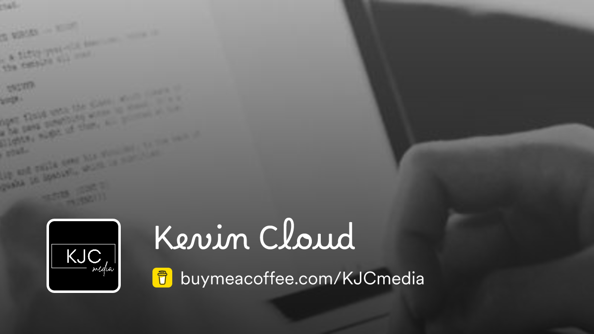 Kevin Cloud is busy crafting something awesome for you to read ...