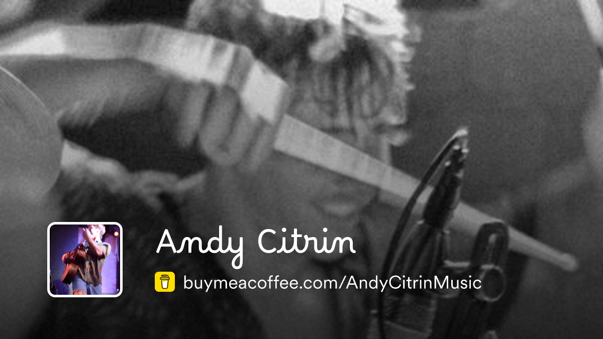Andy Citrin - Buymeacoffee