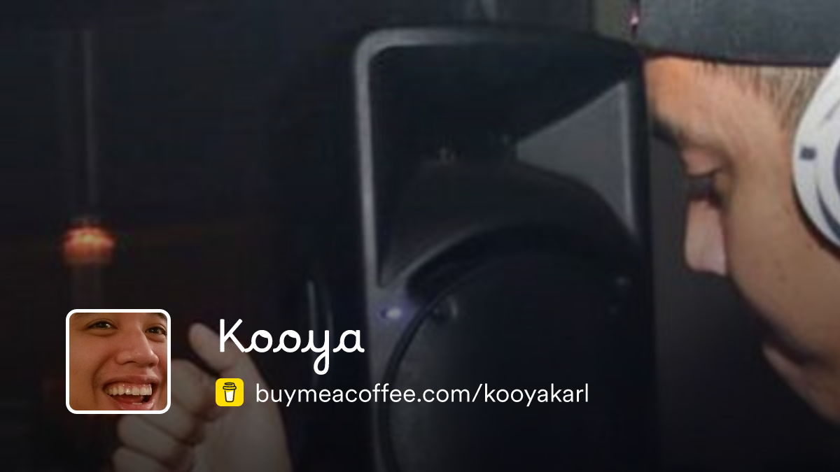 Kooya is creating House music - Buymeacoffee