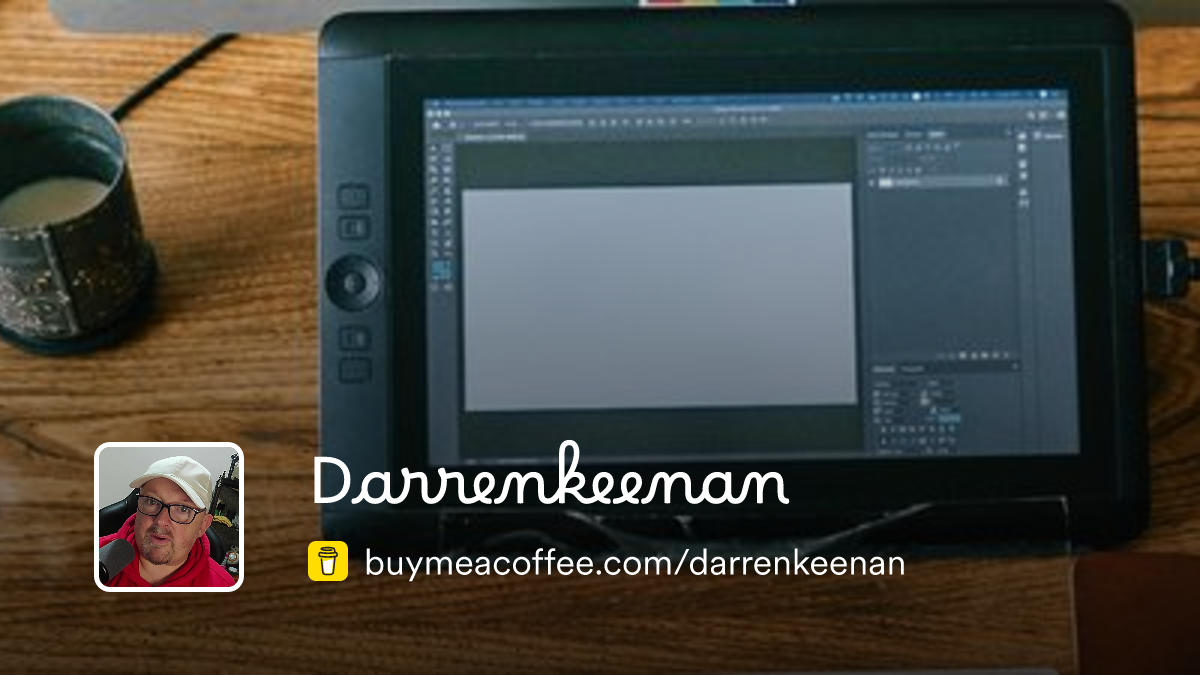 Darrenkeenan is I am creating Positive Videos for my YouTube channel - Buymeacoffee