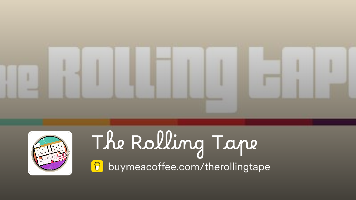 The Rolling Tape is the new voice of cinema. - Buymeacoffee