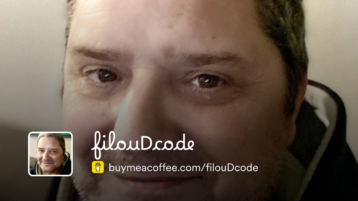 filouDcode is Web App & Mobile developer - Buymeacoffee