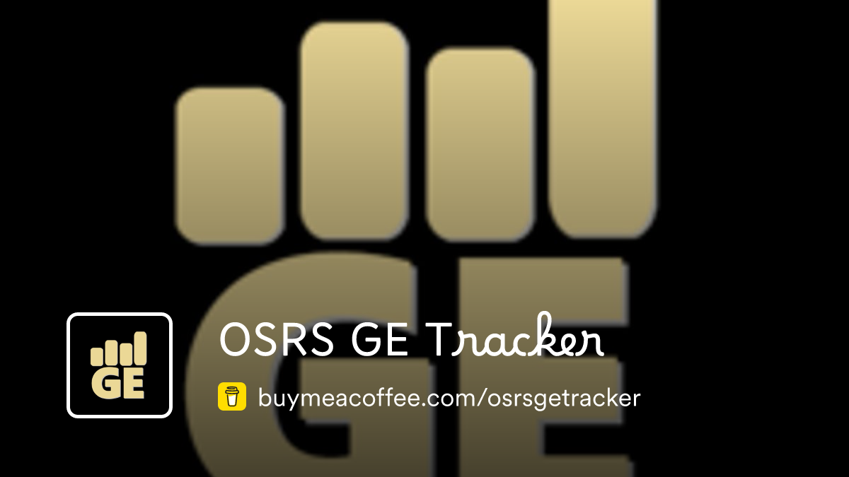 OSRS GE Tracker is Developing OSRS GE Tracker for OldSchool Runescape ...