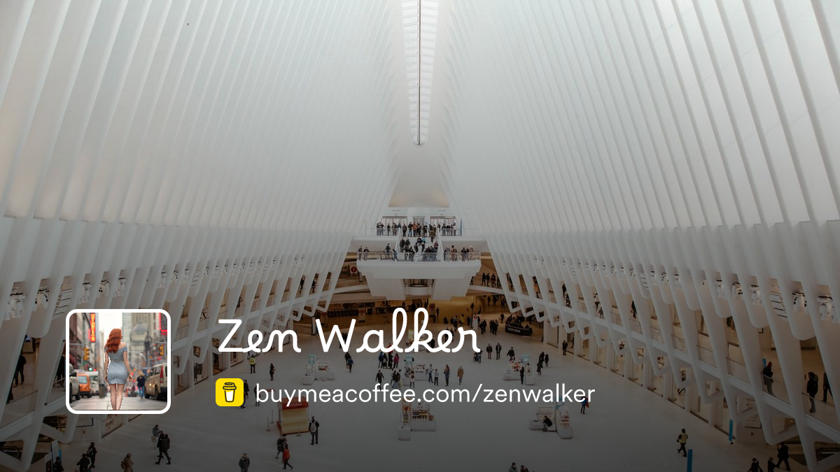 Zen Walker is walking around NYC - Buymeacoffee
