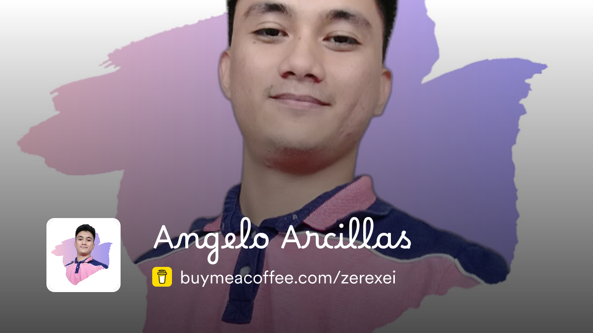 Angelo Arcillas is streaming programming content - Buymeacoffee