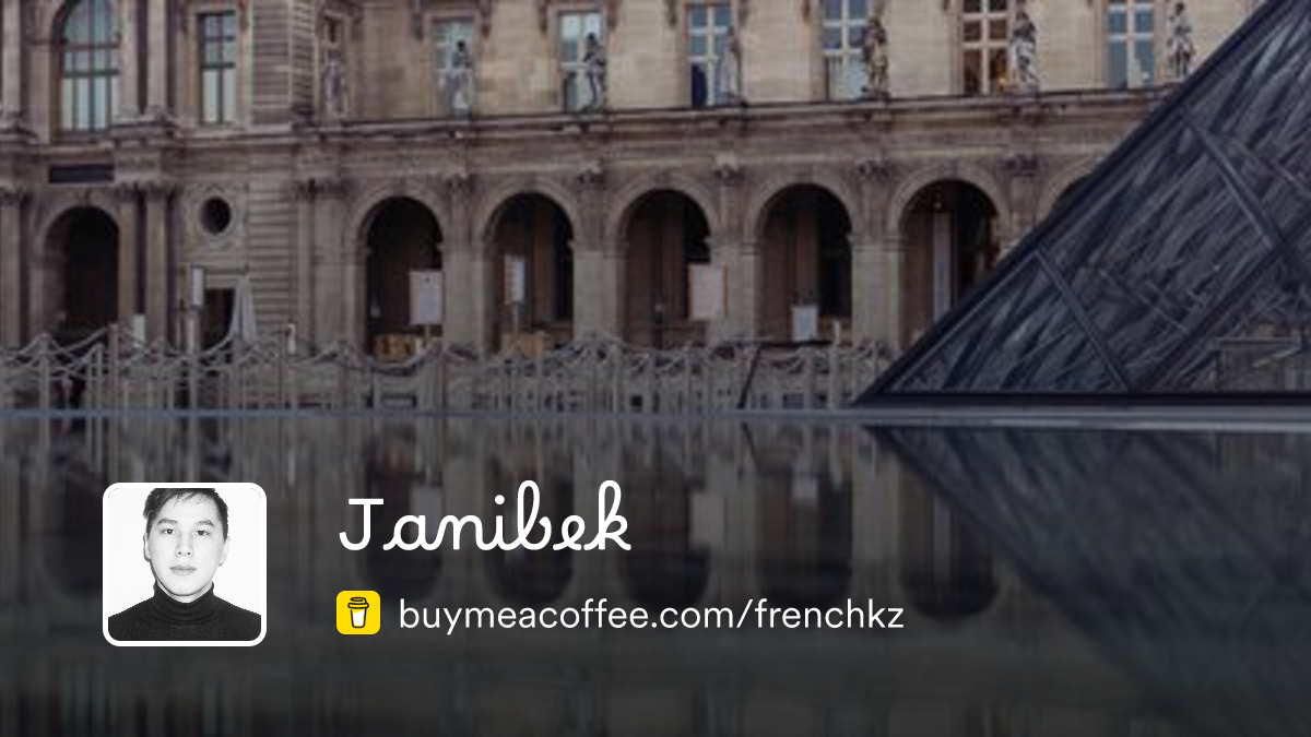Janibek is Teaching French - Buymeacoffee