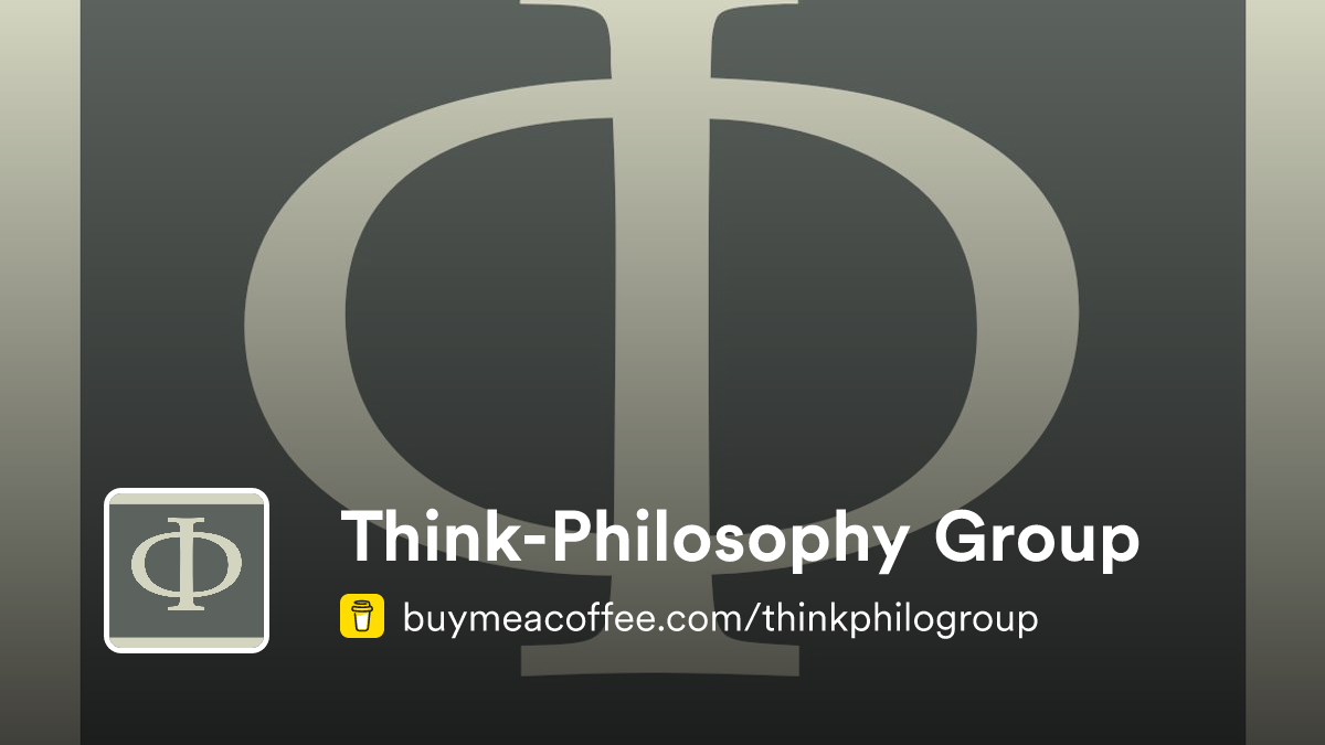 Think-Philosophy Group - Buymeacoffee