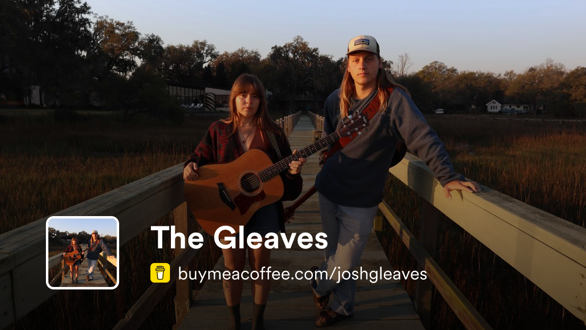 The Gleaves is Music, Travel Videos - Buymeacoffee