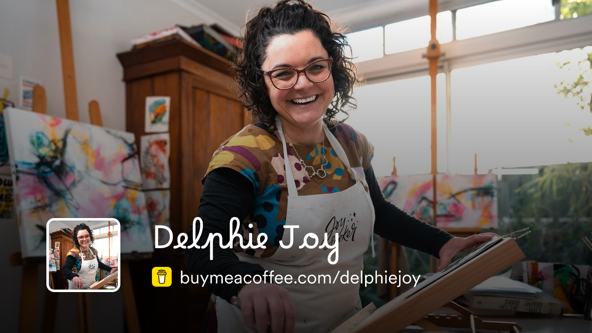 Delphie Joy is Artist/Designer/CreativityMentor/Mother - Buymeacoffee