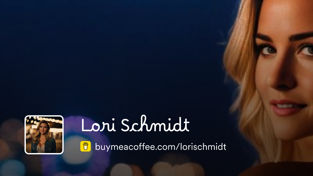 Lori Schmidt is a virtual influencer who makes your day a little brighter ☀ - Buymeacoffee