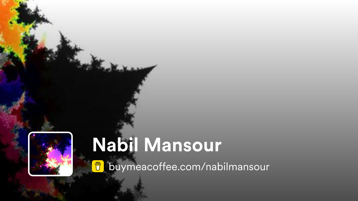 Nabil Mansour is Making Websites - Buymeacoffee