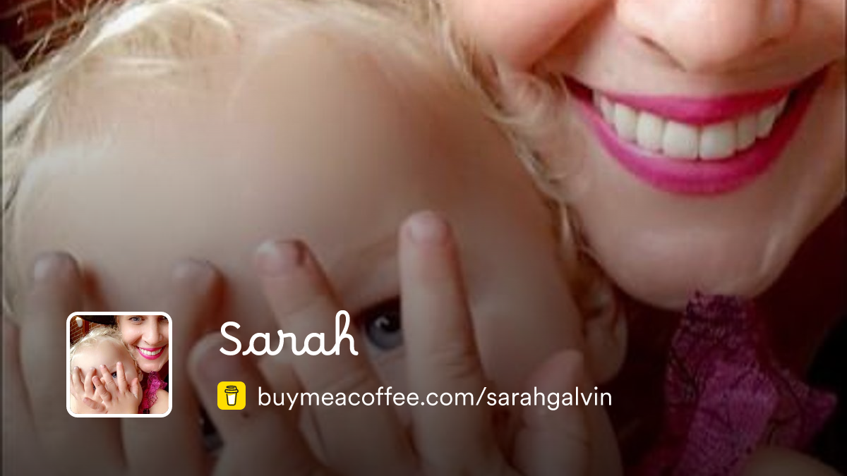 Sarah - Buymeacoffee