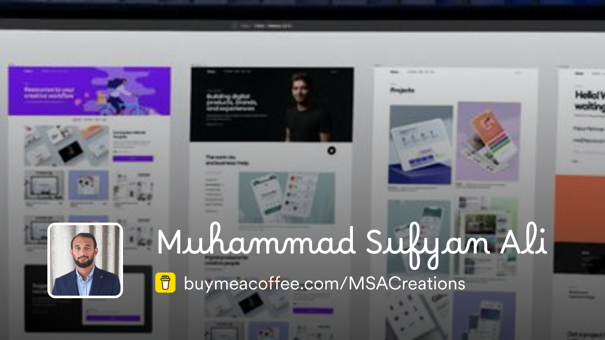 Muhammad Sufyan Ali - Buymeacoffee