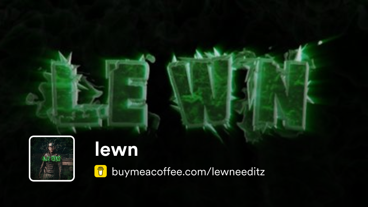 lewn - Buymeacoffee