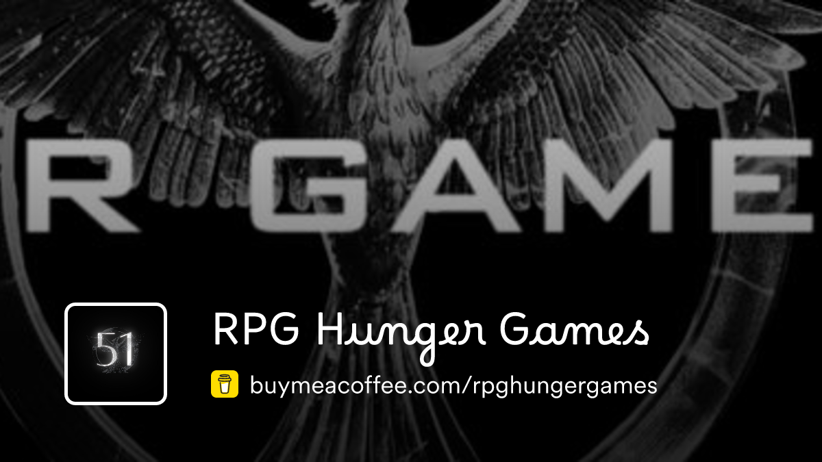 RPG Hunger Games is Textové RPG - Buymeacoffee