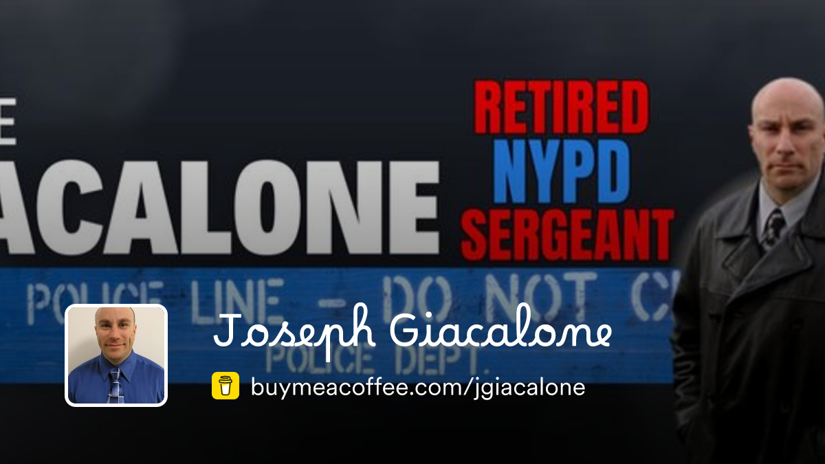 Joseph Giacalone is A Retired NYPD Sergeant, adjunct, and author ...