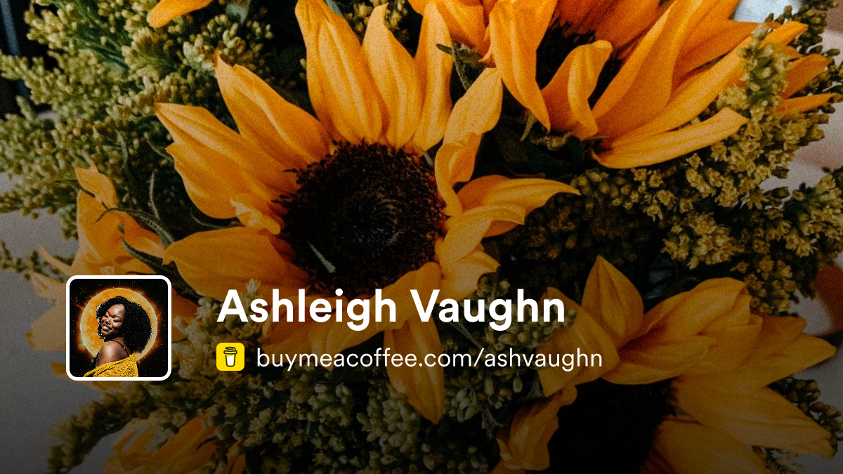 Ashleigh Vaughn - Buymeacoffee