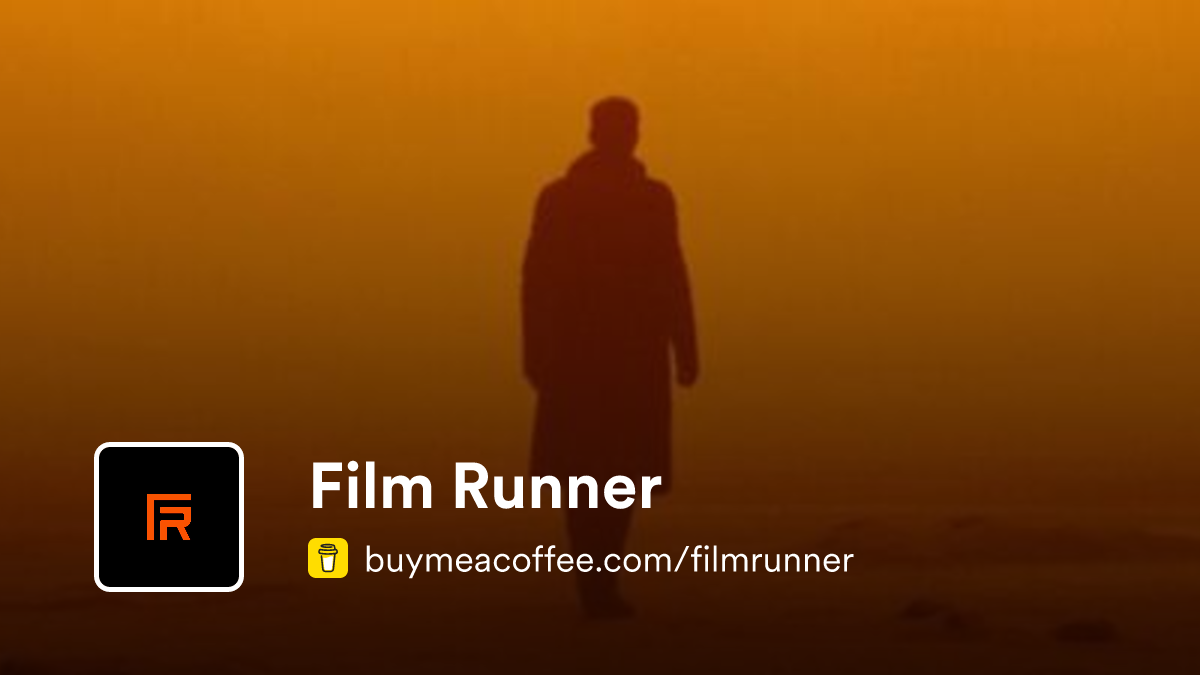 Film Runner is Assets and premium courses for filmmakers - Buymeacoffee