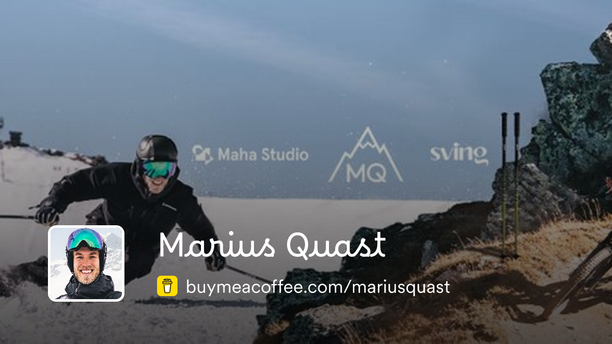 Marius Quast is Ski, Bike & Abenteuer - Buymeacoffee