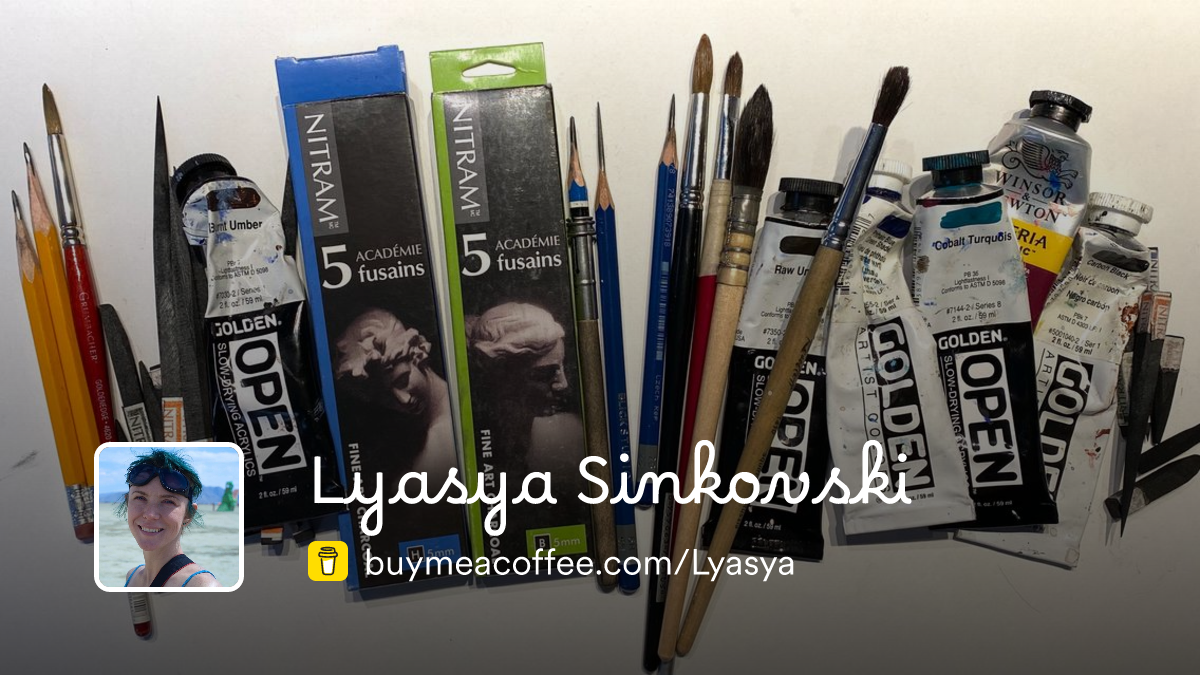 Lyasya Sinkovski is creating artwork and instructional videos ...
