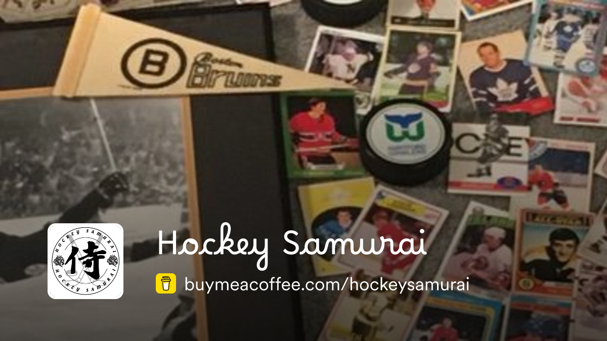 Hockey Samurai is Curating Hockey History - Buymeacoffee