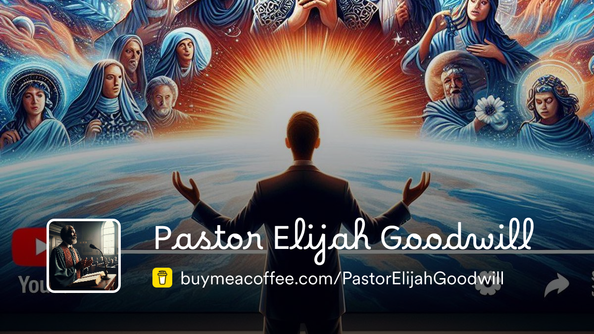 Pastor Elijah Goodwill is Priest - Buymeacoffee