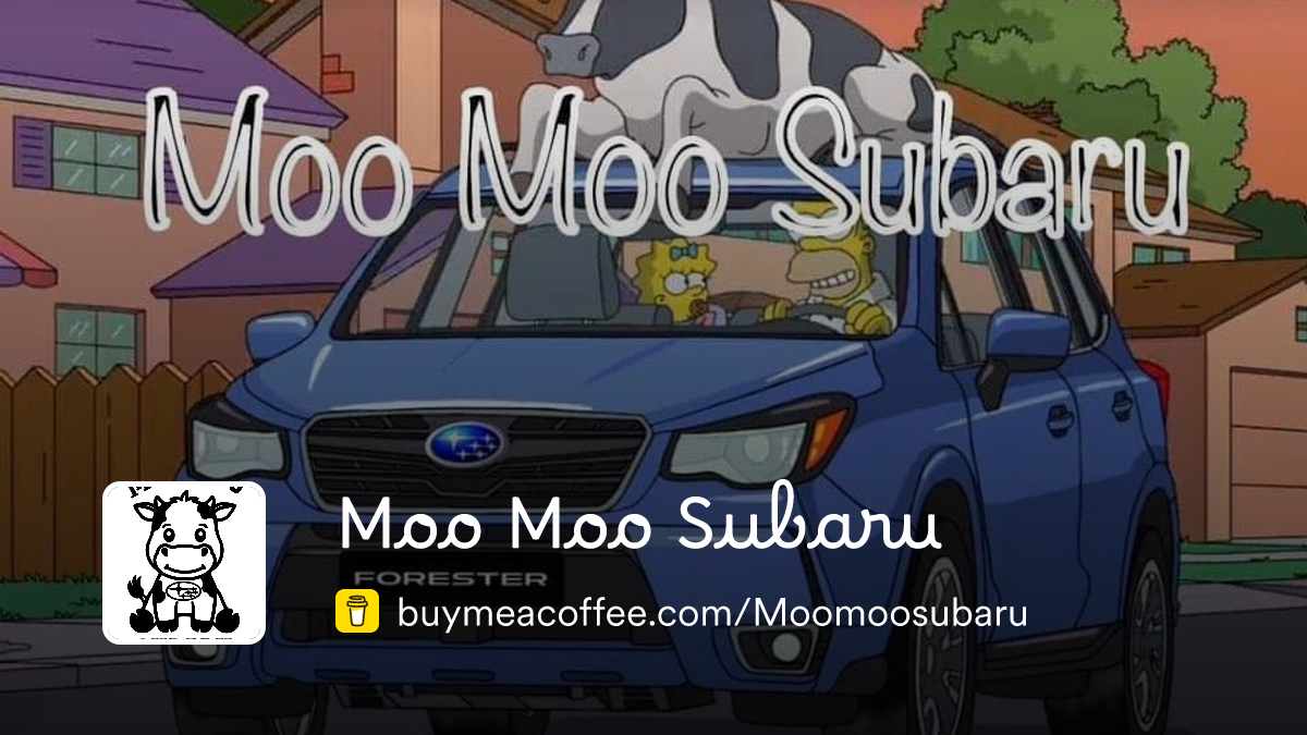 Moo Moo Subaru - Buymeacoffee